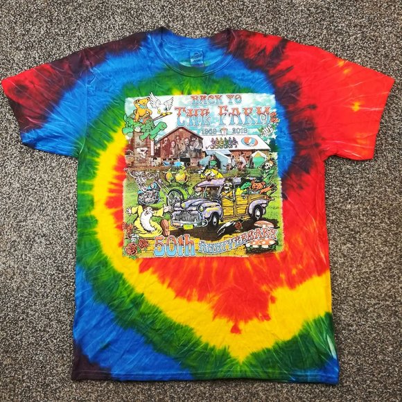 Grateful Dead | Shirts | Grateful Dead Tshirt Back To The Farm ...